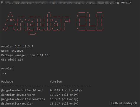Angular项目启动步骤 Csdn博客