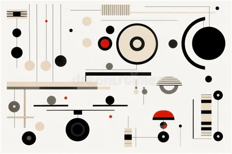 A Collection Of Different Shapes For Various Design Projects Stock