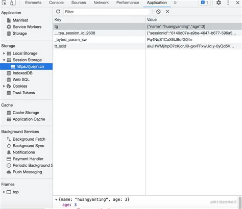 一文看懂localstorage和sessionstorage从一道面试题说起 初识sessionstorage 从上图 掘金