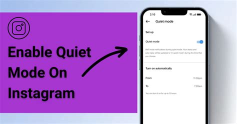 What Is Quiet Mode In Instagram Enable Quiet Mode