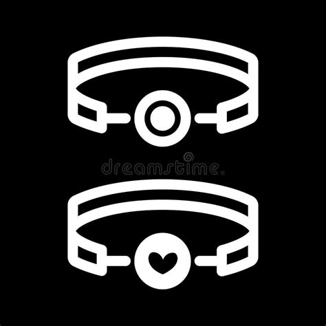 Adult Only Simple Vector Icon Black And White Illustration Of Erotic Outline Linear Icon Stock