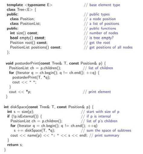 Implement Post Order Tree Traversal To Compute The