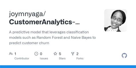 Github Joymnyaga Customeranalytics Predicting Customer Churn A Predictive Model That