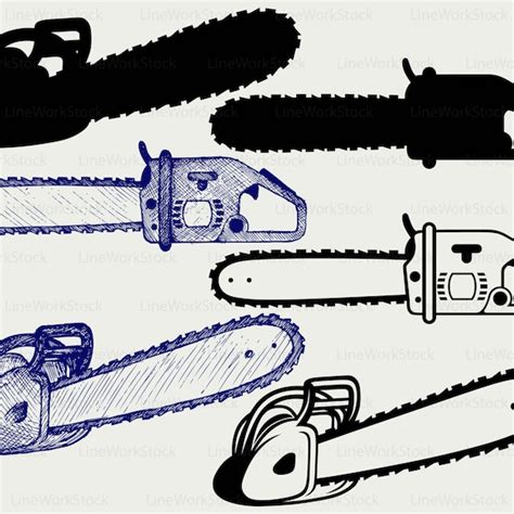 Chainsaw Svg Etsy
