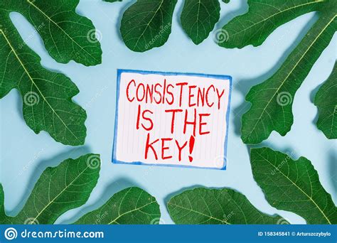 Handwriting Text Writing Consistency Is The Key Concept Meaning By
