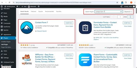 How To Use Contact Form 7 To Create A Wordpress Form