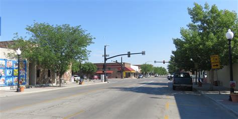 Downtown Wheatland Wyoming Wheatland Is Located In The He Flickr