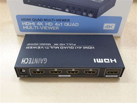 Promo Hdmi Multiviewer 4 Port Gaintech Sale Diskon 13 Di Seller Haveart Kebon Kacang Kota