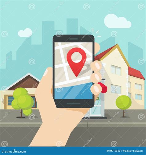 Map City With Gps Navigator Navigate App With Ui For City Route And Street Dashboard With