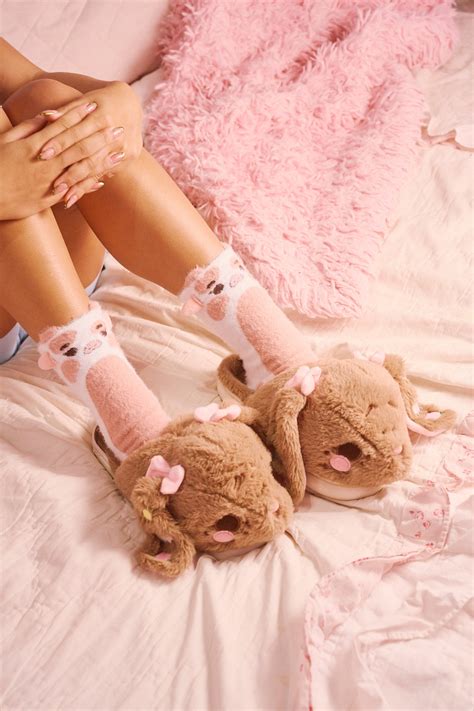 Maple Plush Slippers Tiny Protectors Official Store