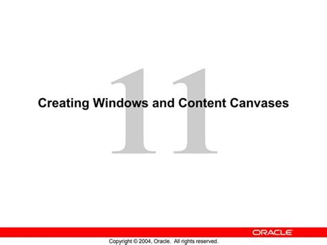Oracle 10g Forms Lesson 11 Ppt Computing Technology And Computing