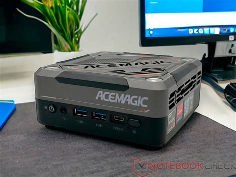 Acemagic Am Review Gaming Mini Pc In Eye Catching Cyberpunk Look With Amd Ryzen Hs And