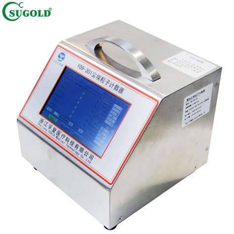 Gmp Stainless Steel Laser Airborne Particle Counter Hot Sale Portable Particle Counter Price