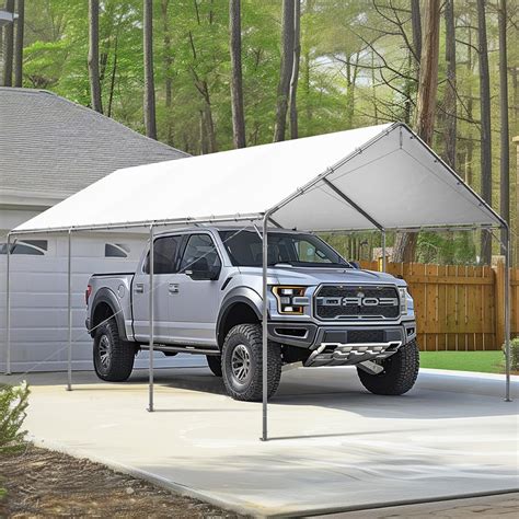 Carport Car Port Canopy 12x20 Ft Heavy Duty Portable