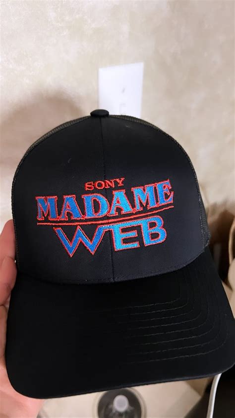 익스트림무비 마블 ‘마담 웹 공식 크루 모자
