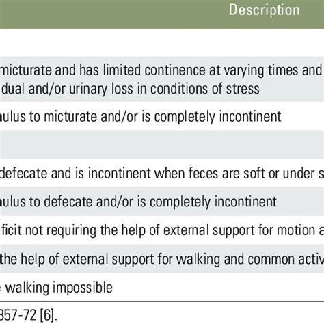 Classification Of Neurologic Function After Resection Of The Sacrum Download Scientific Diagram