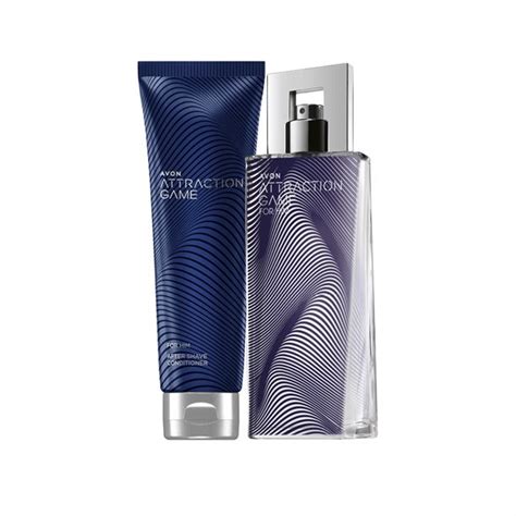 Avon Attraction Game For Him Aftershave Set - The Cosmetics Fairy