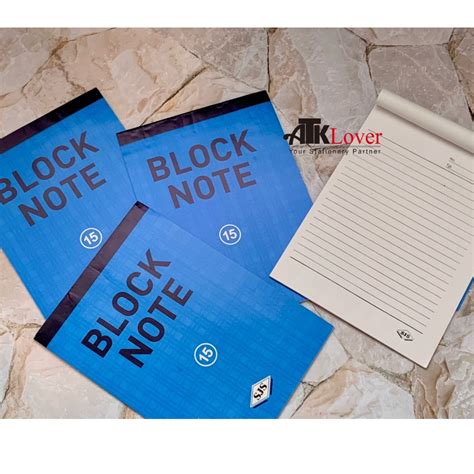 Jual Block Note Besar Shopee Indonesia