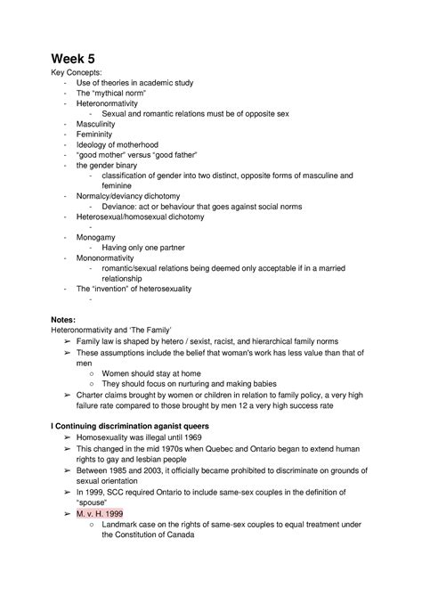 Week 5 Sosc 1350 Week 5 Lecture Notes Week 5 Key Concepts Use Of