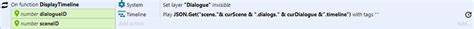 Calling Timelines Extending The Json Dialogue System