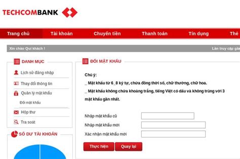 Techcombank Dumb Password Rules Techcombank Dumb Password Rules