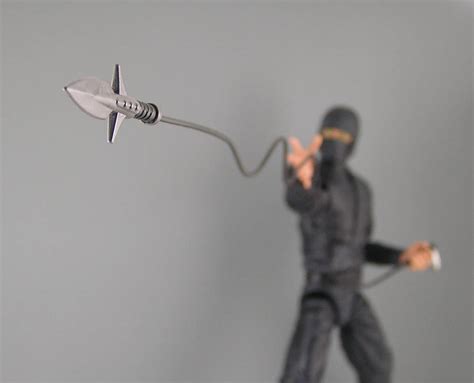 Mk Scorpion Kunai On A Poseable Wire By Action Figure Opera On Deviantart