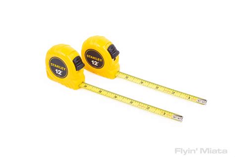Tape Measure Set 12 Ft Flyin Miata