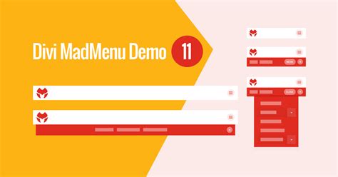 Download Divi MadMenu Header Template 11 Horizontal Slide In Menu Divicio Us