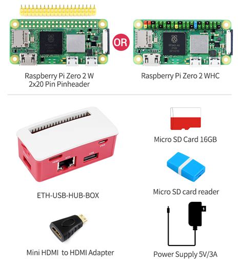 Raspberry Pi Zero WH Built In WiFi Pre Soldered Headers