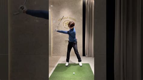 골프레슨 백스윙왼팔 펴는방법 연습방법 Youtube