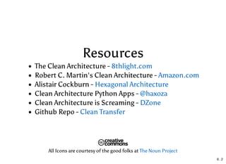Clean Architecture Applications In Python PDF Programming Languages Computing