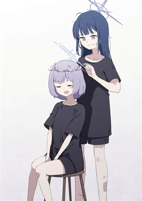 Saori And Atsuko Blue Archive Drawn By Ao12073010 Danbooru