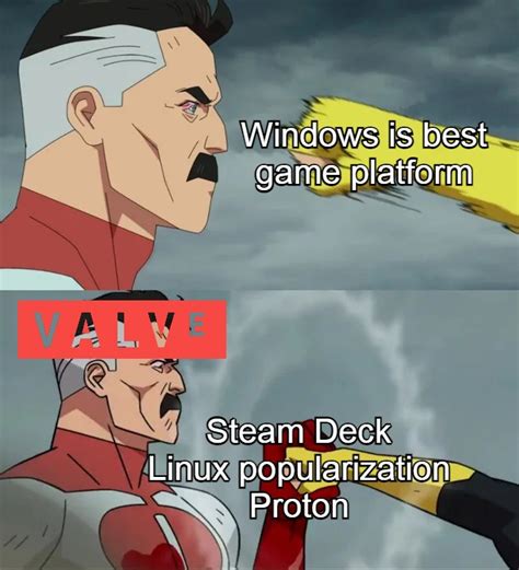valve r linuxmemes