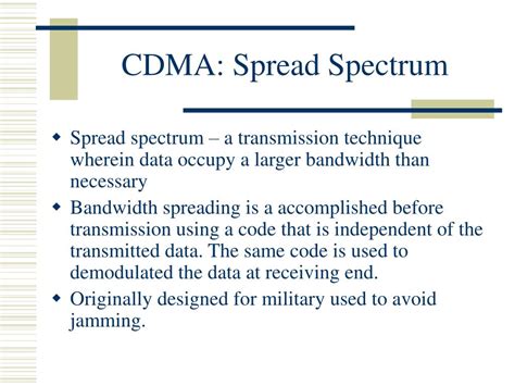 Ppt Wireless And Mobile Networking Multiple Division Techniques Powerpoint Presentation Id