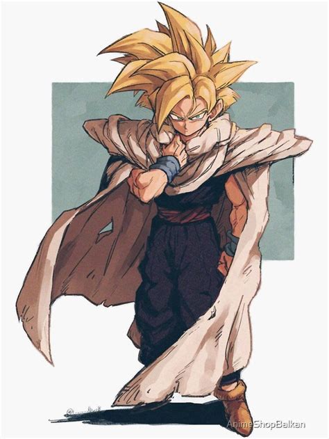 Gohan Cell Games Sticker For Sale By Animeshopbalkan Dragon Ball Wallpapers Dragon Ball Art