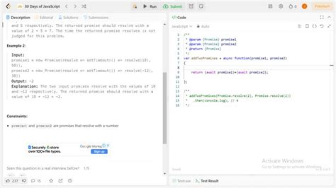 Jyoti Panchtilak On Linkedin Leetcode Javascriptchallenges