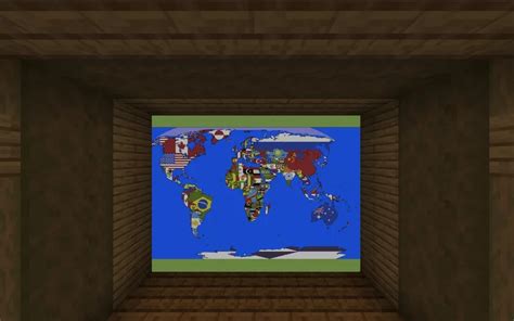 Small Scale Of The World Complete Minecraft Map