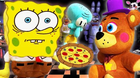 Spongebob Goes To The Five Nights At Freddys Movie Youtube