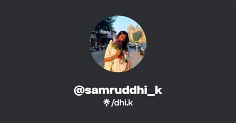 Samruddhik Instagram Linktree