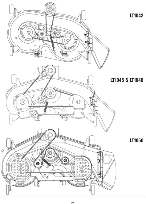 Cub Cadet Drive Belt Diagram And Routing Guide
