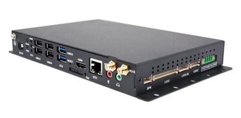 [cnx Software] Aiotbox 3568gk Industrial Control Box Offers Six Usb Ports Rs232 Rs485 Can
