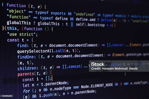 Photo Libre De Droit De Code Source Du Logiciel Code De Programmation