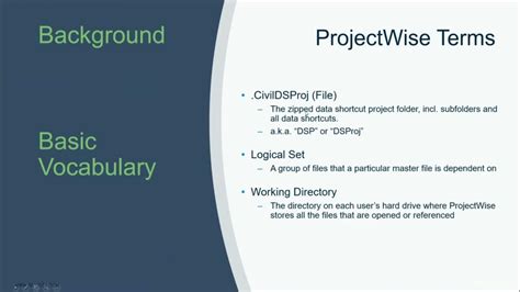 Projectwise Administrators Integrated Civil 3d Part 2 Youtube