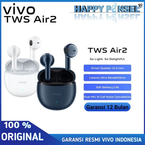 Jual Vivo Tws Air Earphone Bluetooth Tws Air Garansi Resmi Vivo Tws