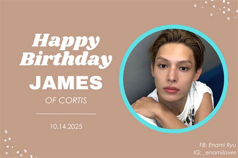 Jelly Happy 20th Birthday To Cortis Zhao Yufan Aka James 🥳🎉 Facebook