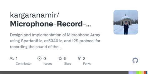 GitHub Kargaranamir Microphone Record Array FPGA Verilog Design And