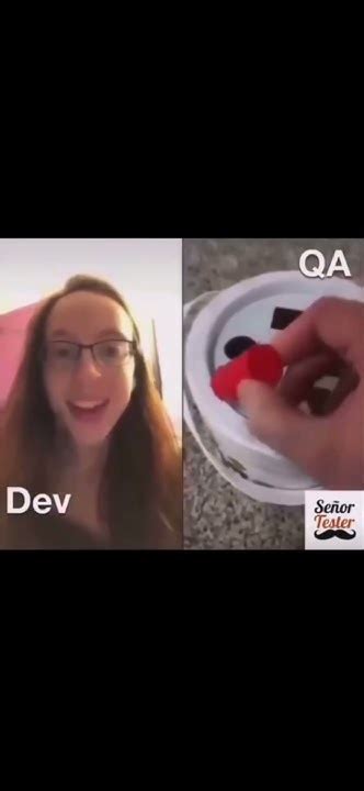 Developer Vs Tester Qa Youtube