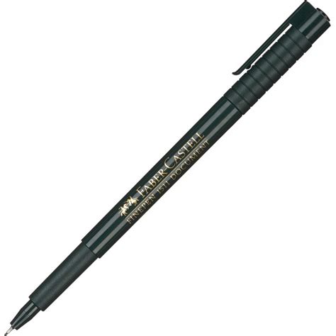 Линер Faber-Castell Finepen 1511 черный (толщина линии 0.4 мм) - купить ...
