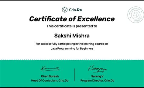 Sakshi Mishra On Linkedin Java Programming Softwaredevelopment Continuouslearning