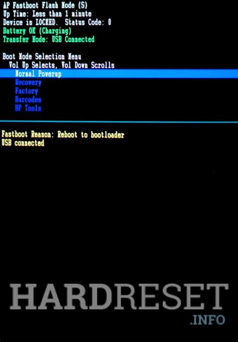 Recovery Mode MOTOROLA Droid Ultra HardReset Info
